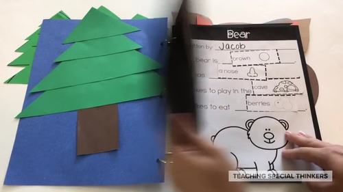 Woodland Animal Easy Art and Writing Activities | TPT