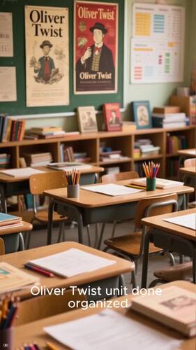 Oliver Twist Complete Novel Study (53 Chapters) by YOUR LIFE MADE EASIER