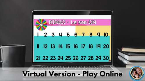 French Sound BINGO Phonemes - Les sons - Le son ON | TPT