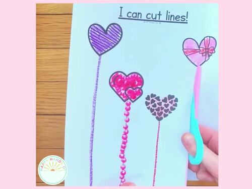 Valentine’s Day Fine Motor Bundle: PreK Valentine's Day Occupational ...