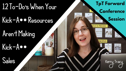 TpT Forward 2020 Conference Session by Kerry Tracy Feel-Good Teaching