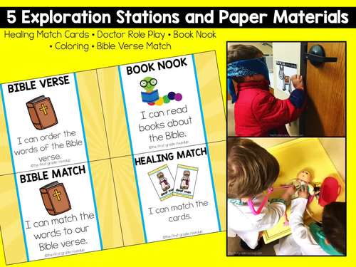 Healing Bible Lessons and Sunday School Unit | TPT