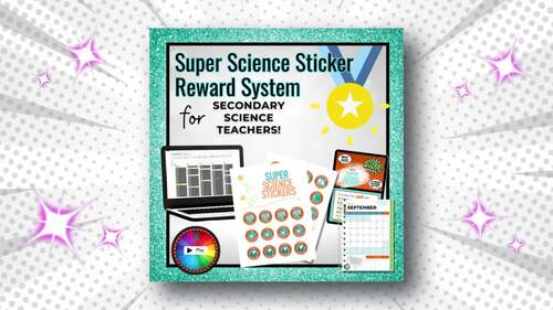 Super Science Sticker Reward System, Grades 6-12 by Lab In Every Lesson