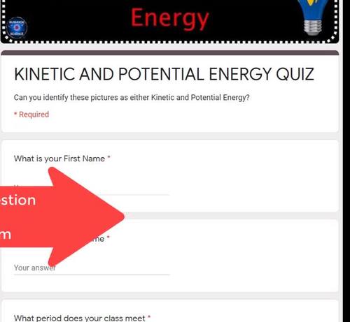 Potential And Kinetic Energy | Google Distance Learning by Rushnok Science