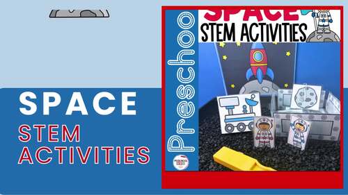 Preschool Outer Space Theme - ASTRONUAT STEM ACTIVITIES by Preschool SOS
