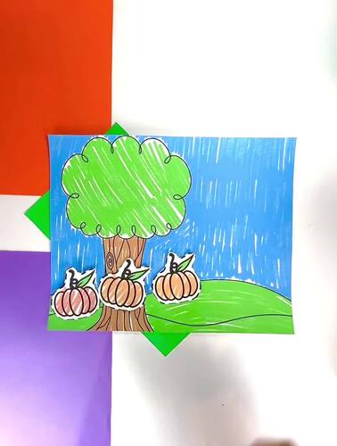 Counting Pumpkins Halloween Math Craft art Craftivity Fall No Prep Cut ...