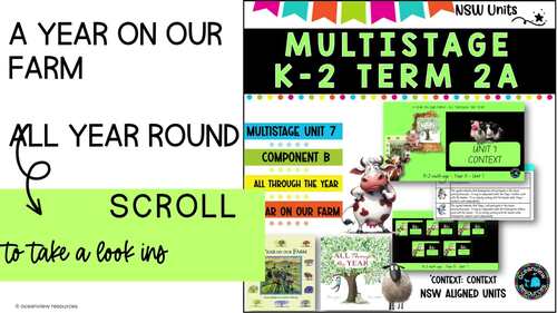 BUNDLE- MULTISTAGE K-2 YEAR 2A, NSW aligned units NESA Component B