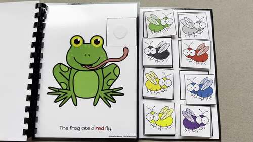 Frog Colors Math Adapted Book by Mrs Jackson's Little Learners | TPT