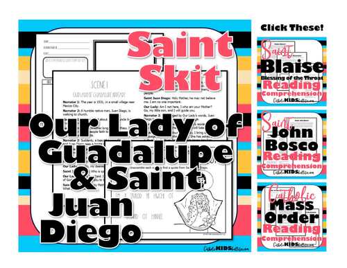 Our Lady of Guadalupe & Saint Juan Diego Readers Theater Skit Script ...