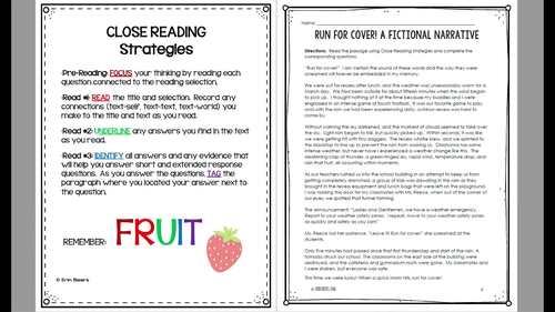 March and St. Patrick's Day Reading Passages with Comprehension Questions