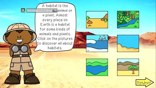 Habitats Virtual Trip | All about habitats | End of the year Field Trip