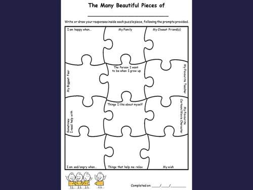 All About Me | Get-to-Know Activity | Beautiful Pieces of Me | Back to ...