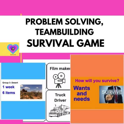 Back to School Critical Thinking game/activity Middle & High School Gr 6-12