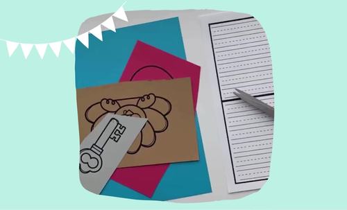 Thanksgiving Turkey Writing Craft Activity & Writing Prompt for 2nd-4th ...