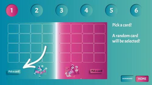 Guess Who Easter Eggs, Interactive Animated Virtual Powerpoint Zoom Game