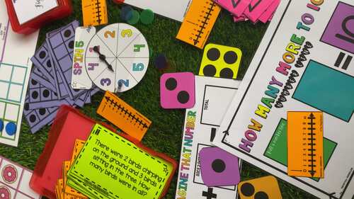 FIGURATIVE STRATEGIES - 3/8 MATHS BOOSTER PACK | Number Sense Task Box