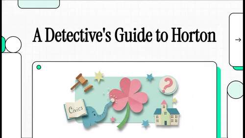 Horton Hears a Who Activities | Reading Comprehension, Writing & SEL ...