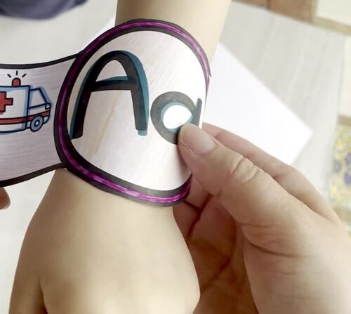 Alphabet Watches by The Garden of Edin | TPT