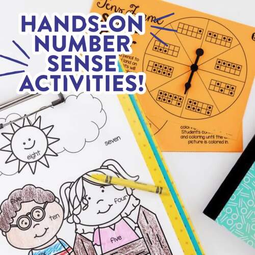 Number Sense Activities (0-20) by Susan Jones | TPT