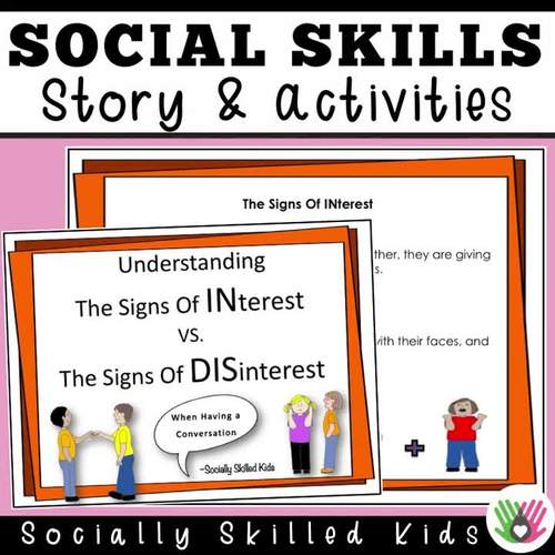 Perspective Taking Social Skills Story - Interest vs. Disinterest from ...