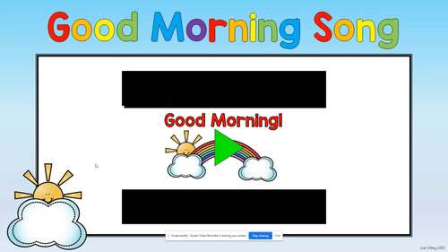 Kindergarten Distance Learning Morning Meeting for Google Slides and ...