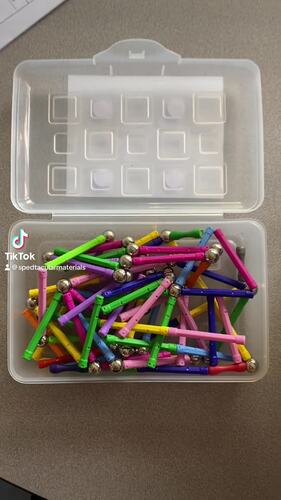 STEM Toys Magnetic Sticks Build Cards by Spedtacular Materials | TPT