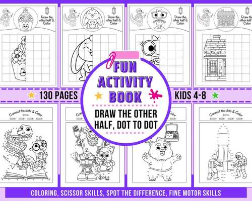 Fun Worksheets Bundle for Kids by Power Kids by Marina | TPT