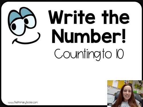7 Minute Whiteboard Videos - Counting by The Primary Techie | TPT