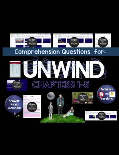 UNWIND: By Neal Shusterman- Comprehension Questions for CHAPTERS 1-5