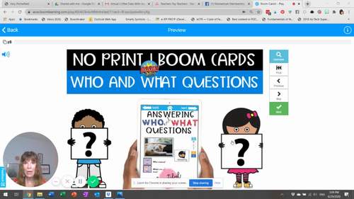 Boom Cards AAC Core Words WH Questions for Speech Therapy, Autism ...