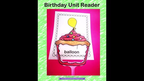 Birthday Unit for Kindergarten-Holistic English Series #14 | TpT