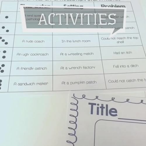 Mixed Speech Group BUNDLE by Speech Time Fun | Teachers Pay Teachers