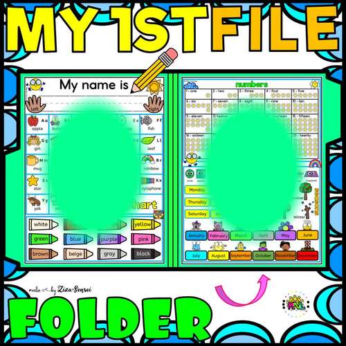 File Folder Emotional Learning Phonics Literacy And Math BUNDLE | TPT