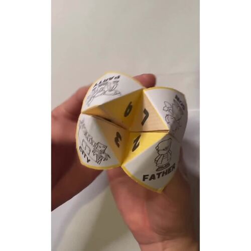 The Prodigal Son, Bible Cootie Catcher, Sunday School Craft, Church ...