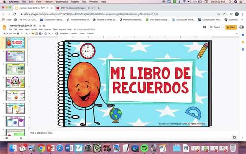 End of year activities in Spanish for Google Classroom - Distance learning