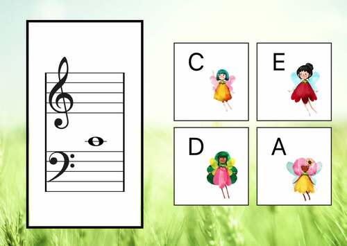 Ledger Lines Notes on Treble and Bass Staff Interactive Music Game