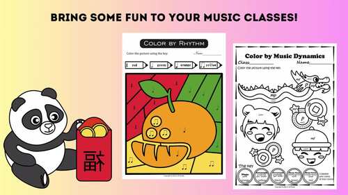 Music Worksheets Saving Bundle for Chinese Lunar New Year 2025 | Music ...
