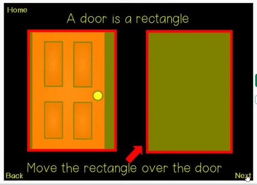 CVI Shapes RECTANGLES Boom Cards by One Of A Kind Kids | TPT