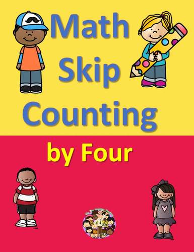 Math Skip Counting by Four PDF by Me The Helping Teacher | TPT