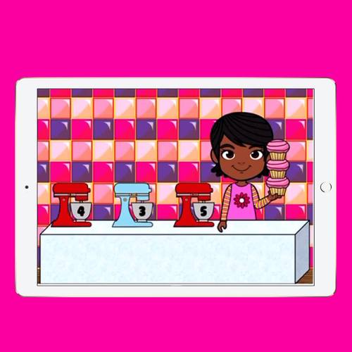 Find the numbers 0 to 10 Boom cards Cupcakes by LOL - Life of Learning