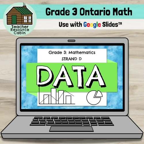 Grade 3 Ontario MATH Workbooks and Google Slides™ by Teacher Resource Cabin