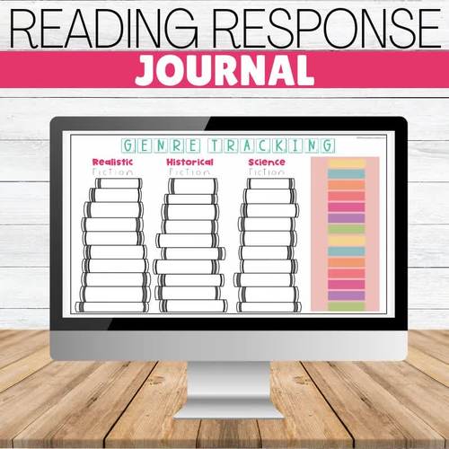 Reading Response Journal | Printable and Digital Reading Notebooks