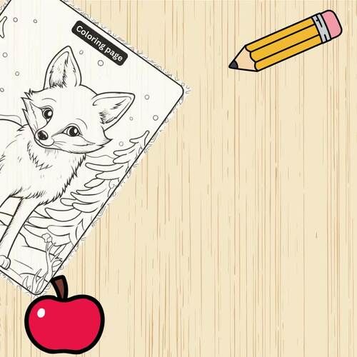 Fox Anatomy-Fox Body Parts Labeled Diagram Worksheets,Wordsearch,Maze ...