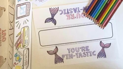 Desk Name Tents | Back to School Coloring Name Plates | Student Name Tags