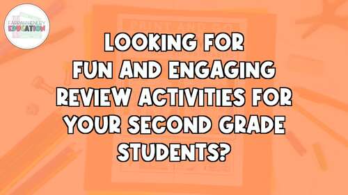 Second Grade September Activities for Back To School No Prep Printables ...