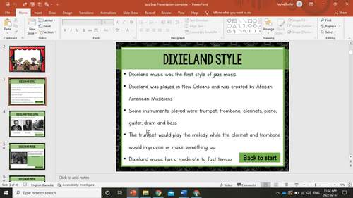 Jazz Styles Digital Music Lessons for Elementary Music by Miss Jayna's ...