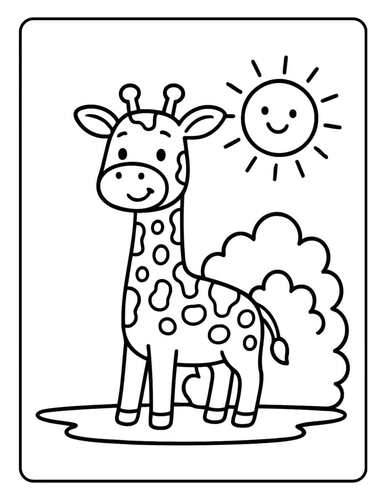 Gentle Giraffe Tales | 45 Cute Giraffes & Forest Animal Friends ...