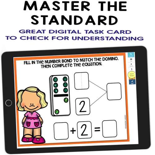 Number Bonds to 10 Game Kindergarten Addition Math Centers Boom Task Cards
