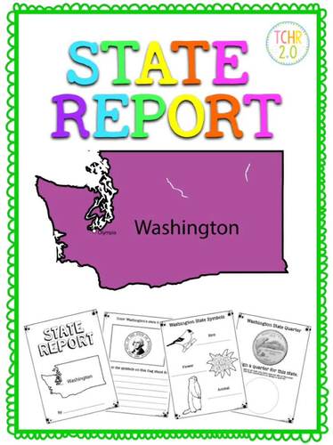 Washington State Research Report by TCHR Two Point 0 | TpT