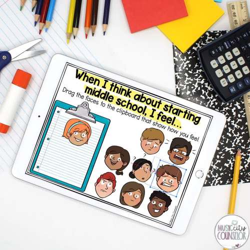 Middle School Transition Activities Printable Digital Google Slides™ # ...